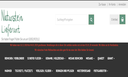 Natursteine Granit, Marmor Schiefer und Quarzit - Naturstein Reiners GmbH